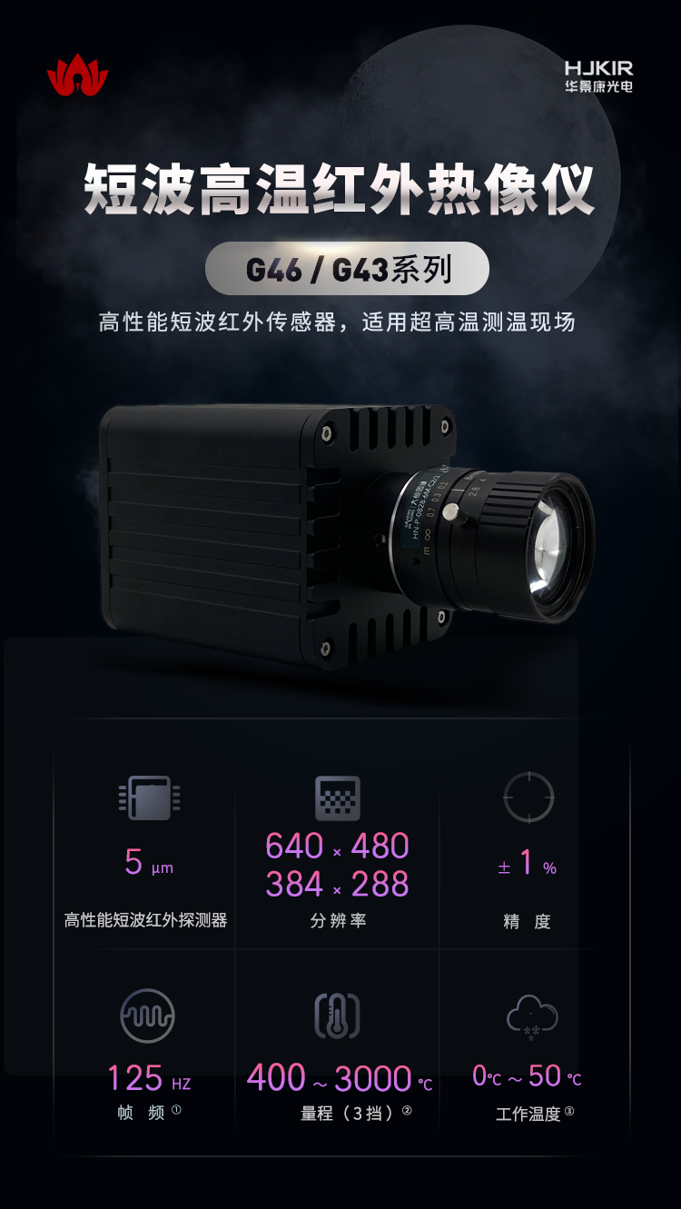 G46/G43系列短波高温红外热像仪-华景康光电科技官网